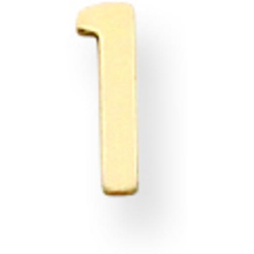 14K Gold Number 1 5mm | Michaels