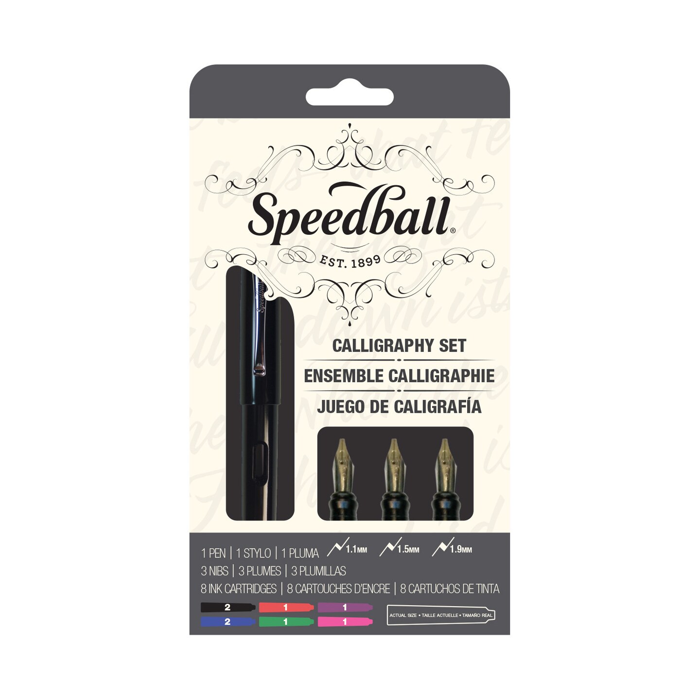 Speedball Calligraphy Fountain Pen Set, 12-Pieces | Michaels