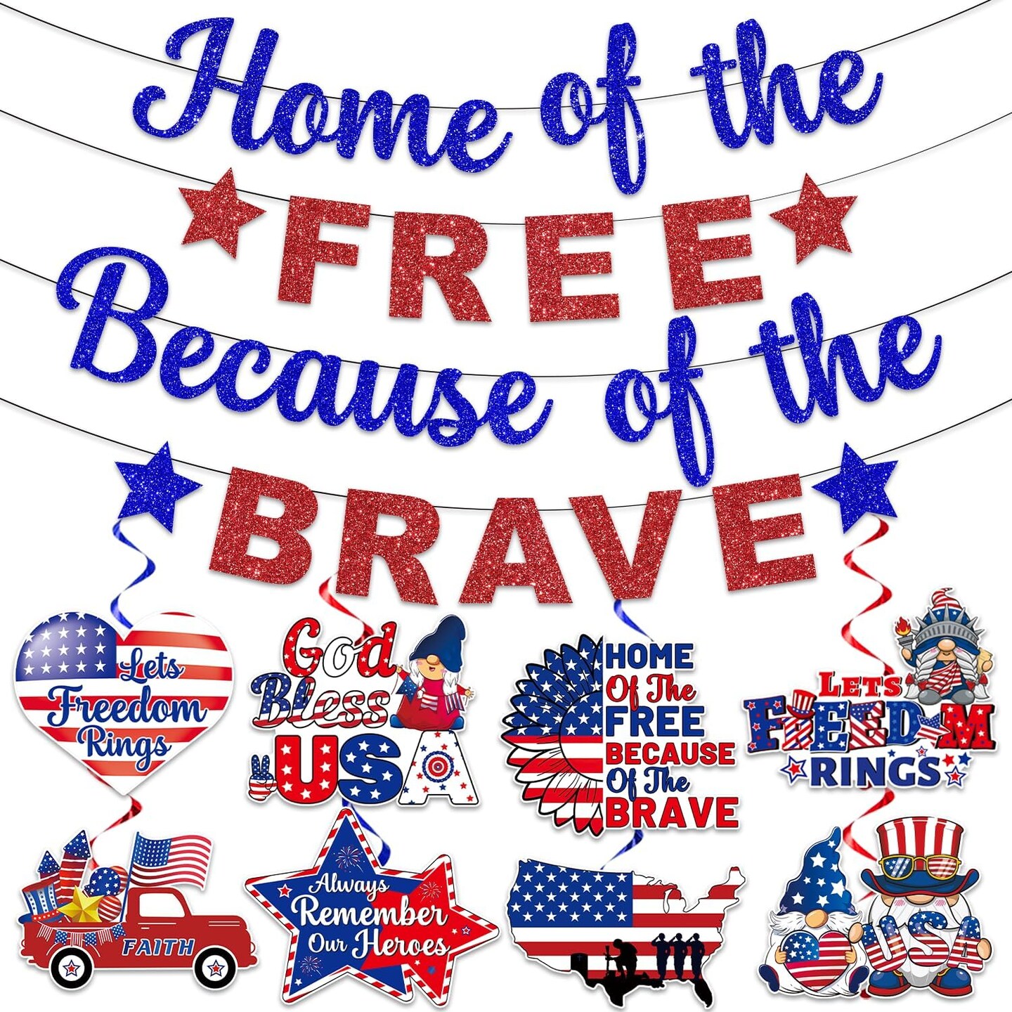 Assorted Memorial Day Decoration Set | Michaels