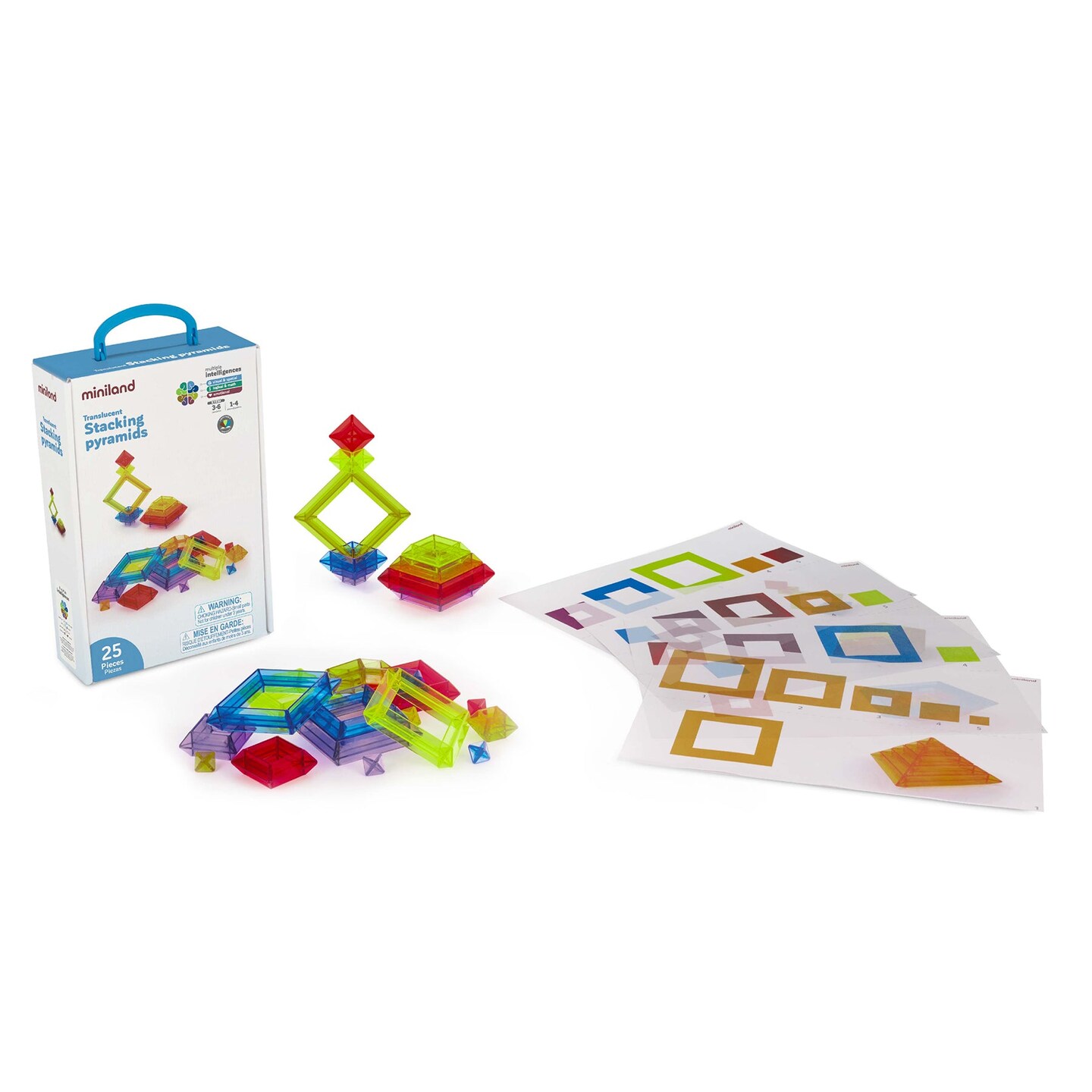 Translucent Stacking Pyramids | Michaels