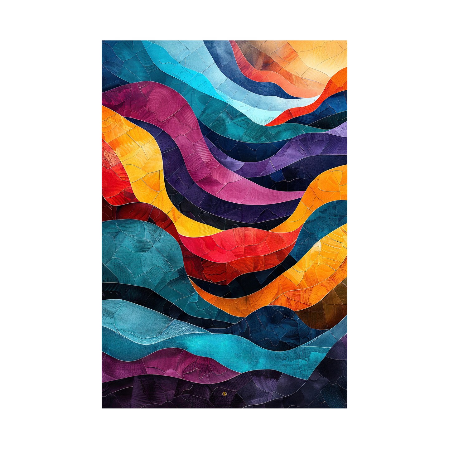 Modern Abstract Art, Office Poster, Home Decor | S23A15 | MakerPlace by ...