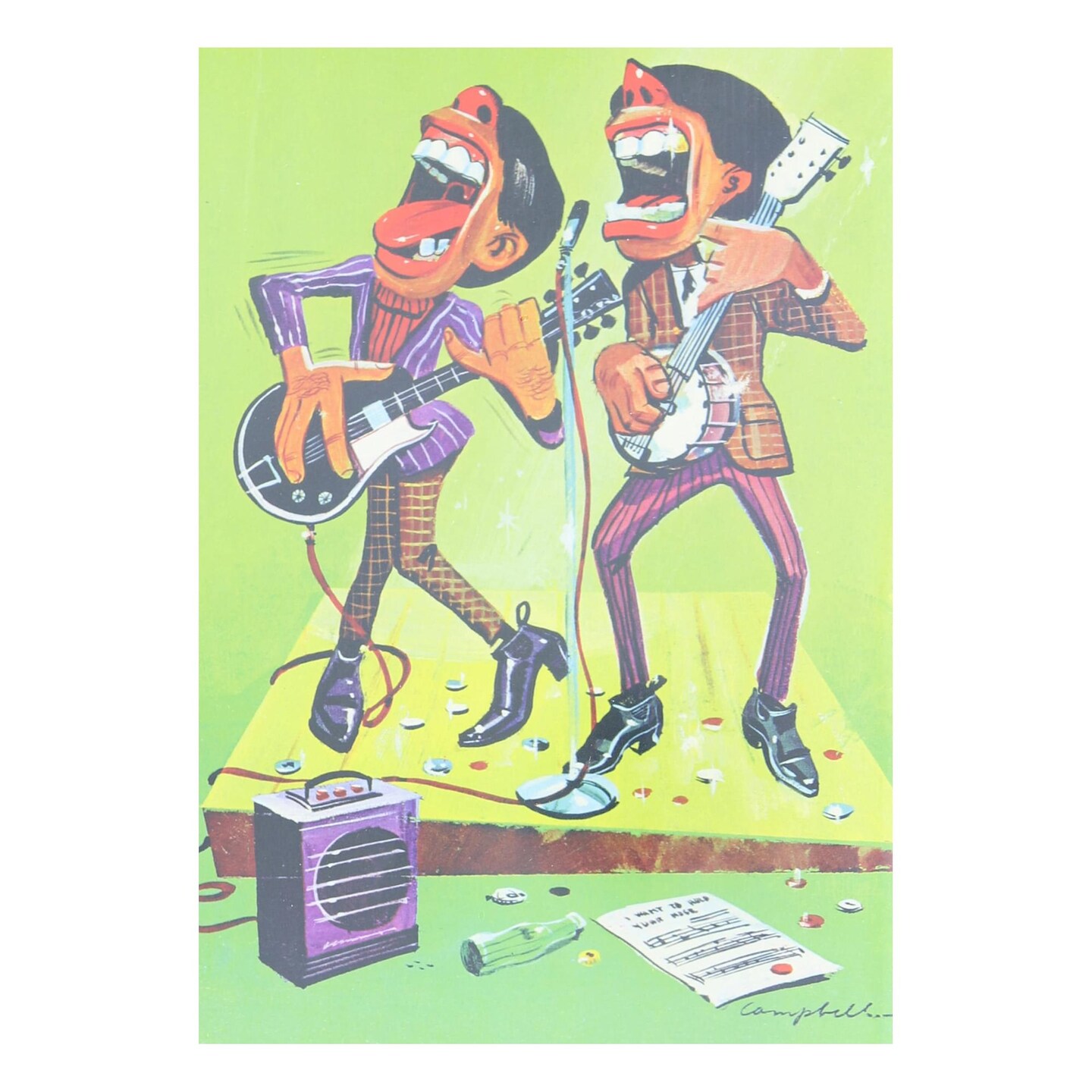 Hawk Frantics Retro 60s Plastic Model Kit | Bopped Out Steel Pluckers ...