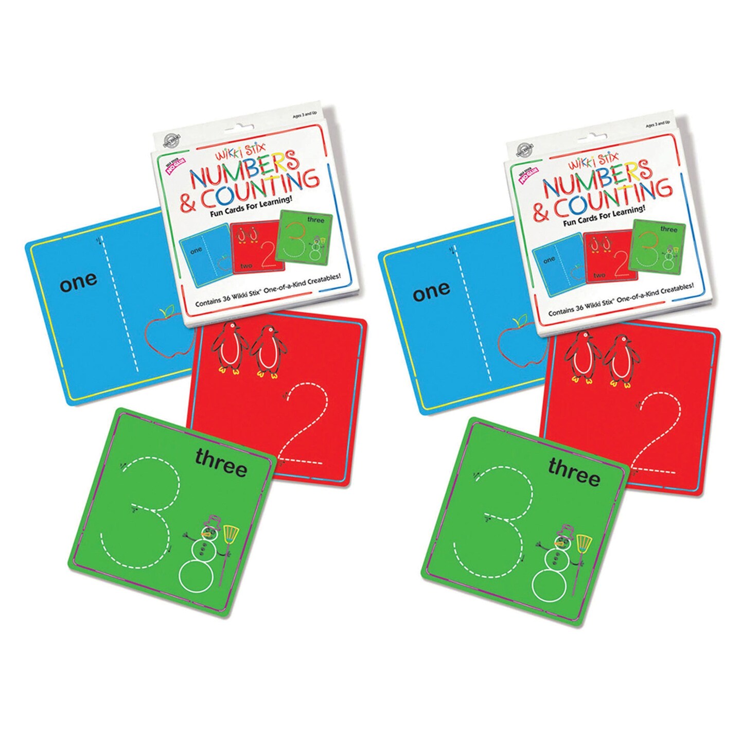 Numbers & Counting Cards Set, Pack of 2 | Michaels