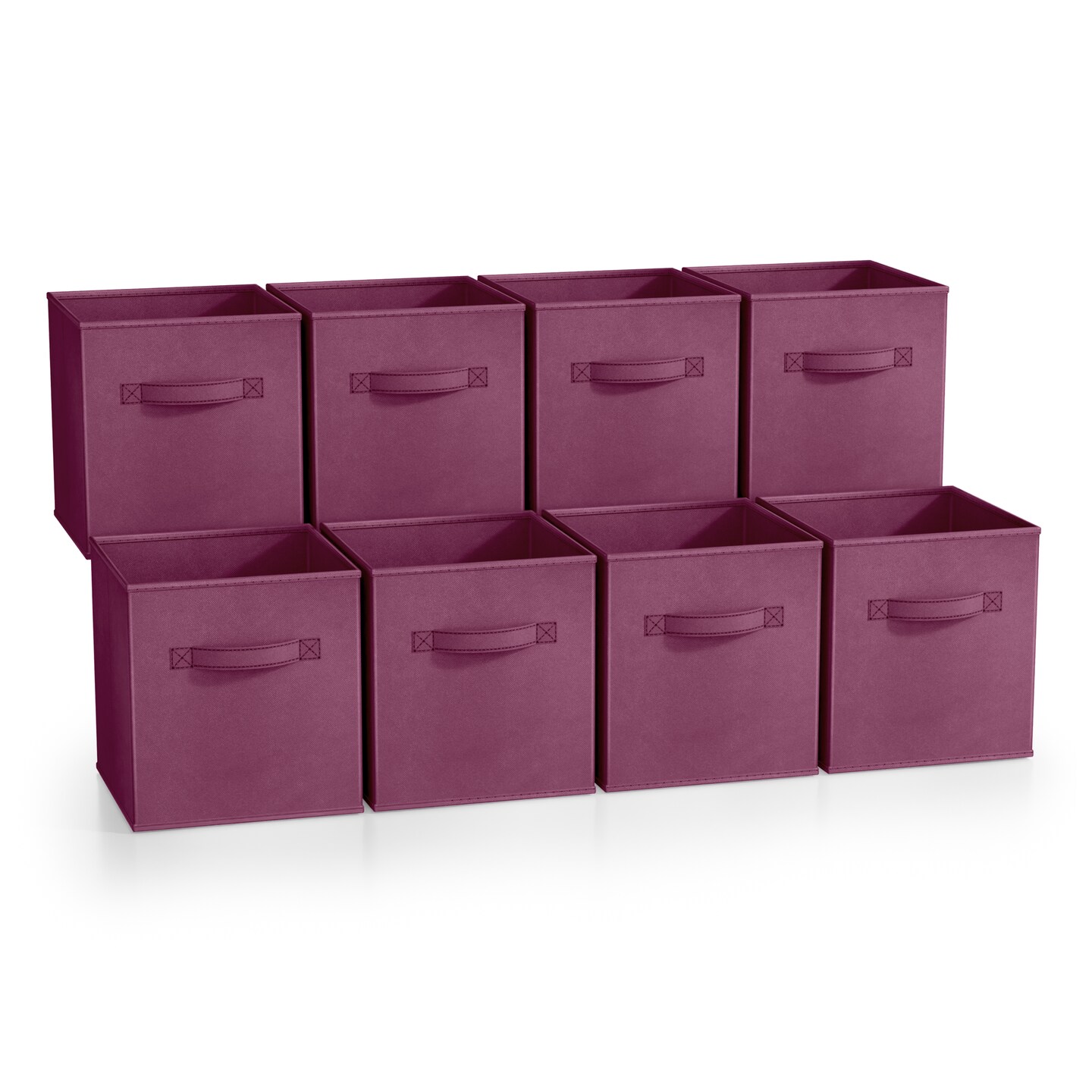 Sorbus 8 Pack 11 Inch Foldable Storage Cubes with Handles- for ...