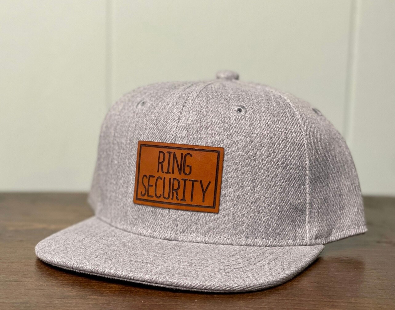 Custom Ring Security-Ring Bearer Toddler Youth Hat Made with REAL ...