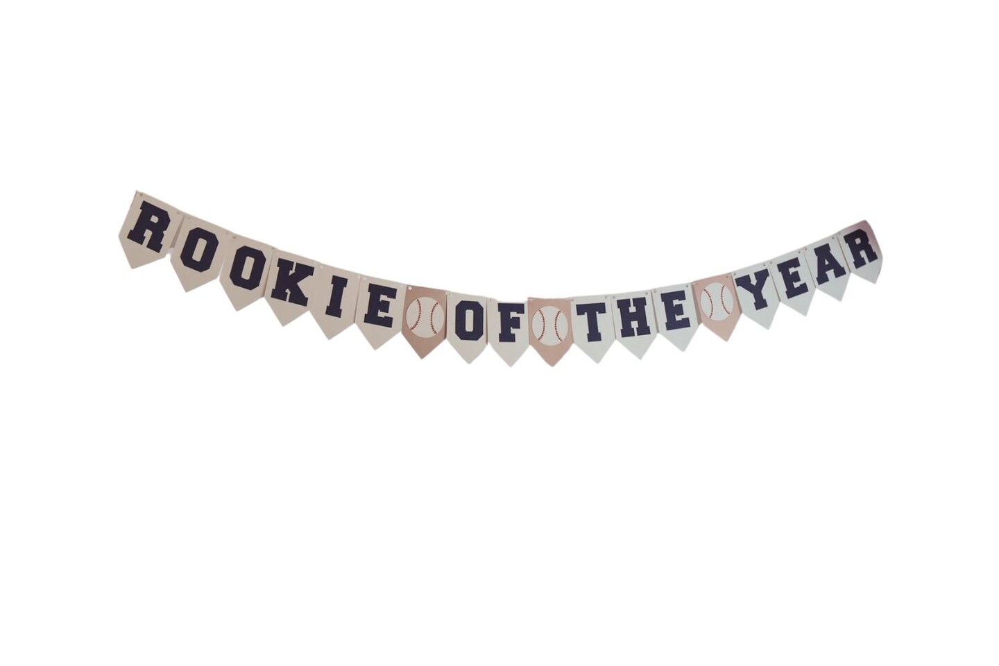 Rookie of the Year Banner, First Birthday, Baseball Birthday, Kids ...
