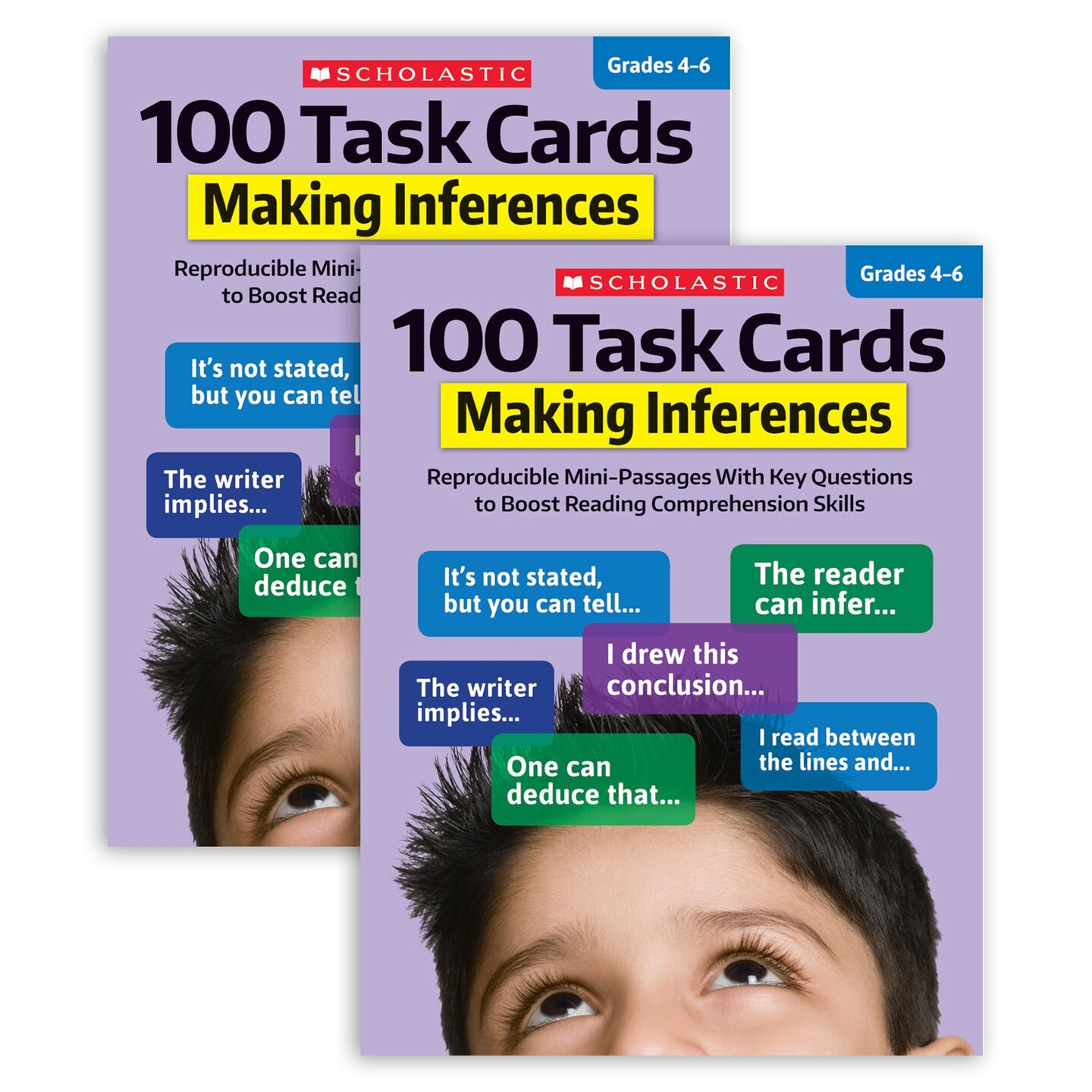 100 Task Cards: Making Inferences Activity Book, Pack of 2 | Michaels