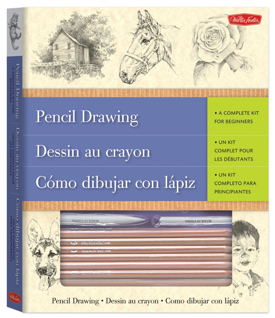 Walter Foster Pencil Drawing for Beginners Kit | Michaels