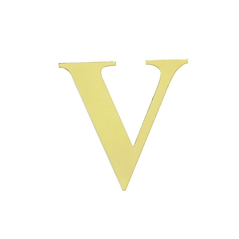 4 pcs 5 in Letter V Stickers Backdrop Decorations | Michaels