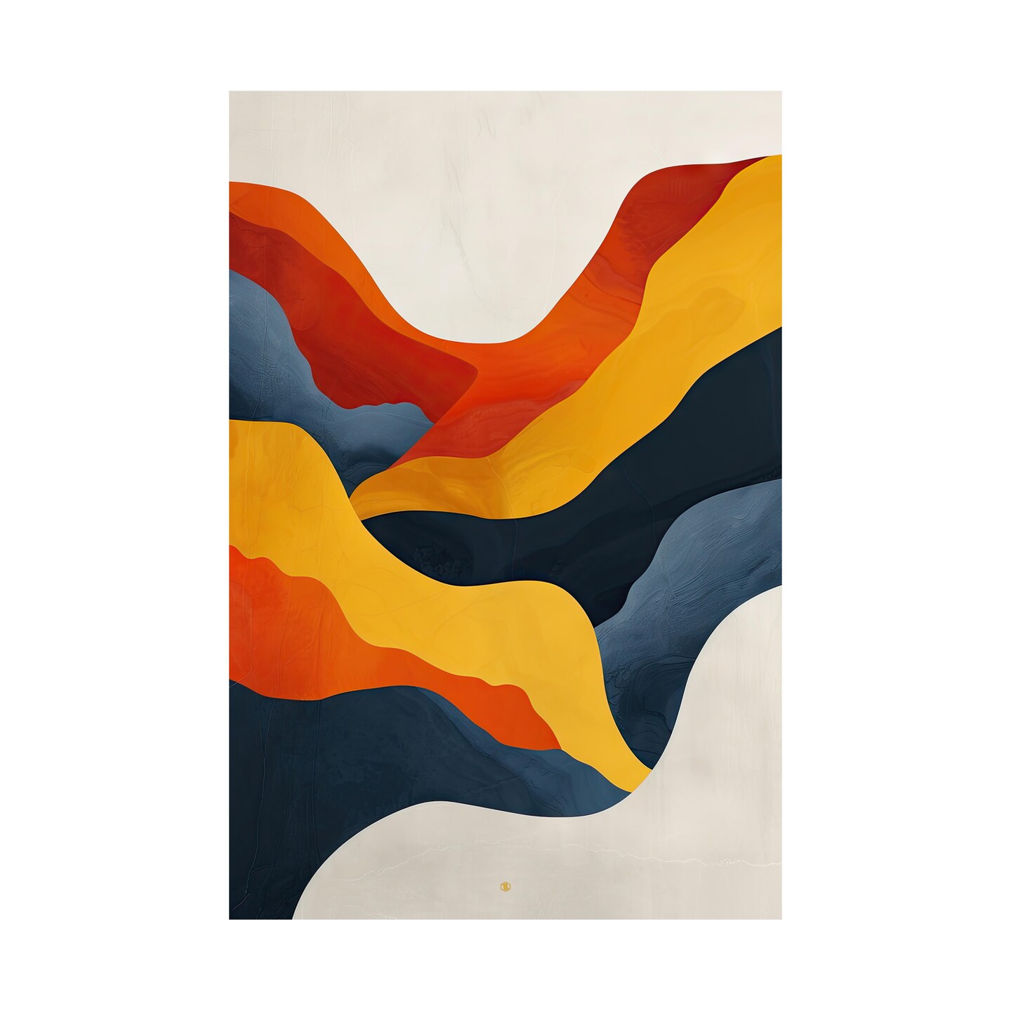 Modern Abstract Art, Office Poster, Home Decor | S44A44 | MakerPlace by ...