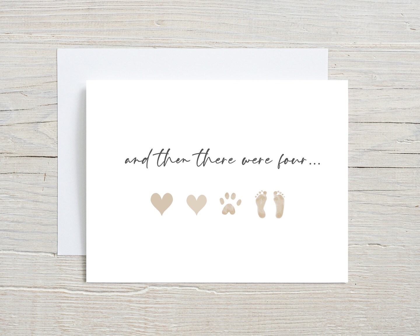 And then there were four, dog paw prints, baby footprints, Promoted to ...