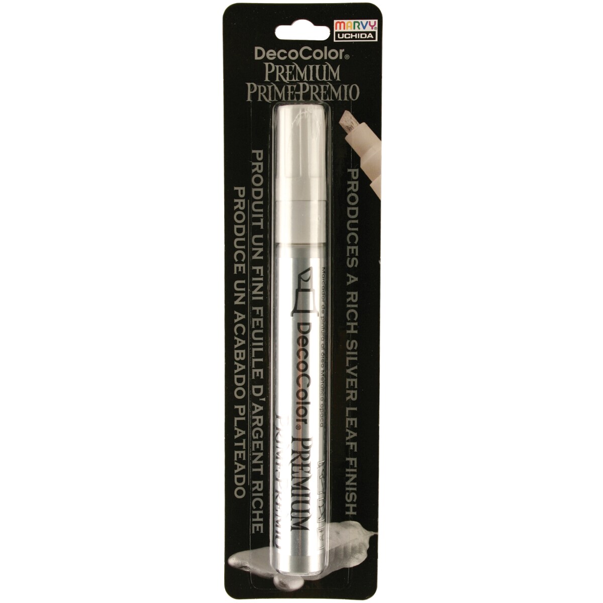 Uchida DecoColor Premium Chisel Paint Marker-Silver | Michaels