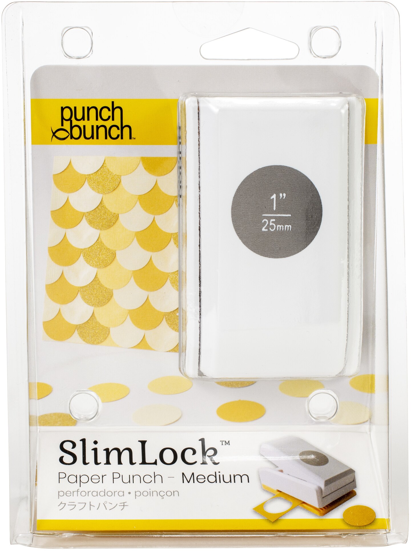 Punch Bunch Slimlock Medium Punch-Circle 1"X1" | Michaels