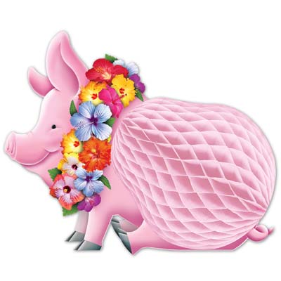 Luau Pig Centerpiece, Color: Multicolor | Michaels