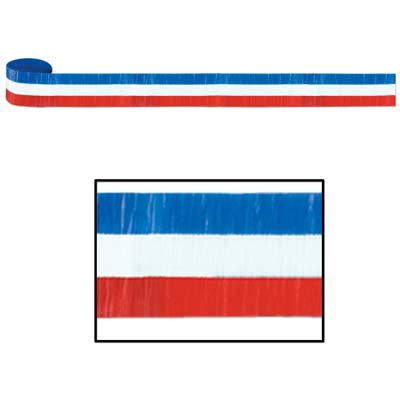 Flame Resistant Patriotic Crepe Streamer | Michaels