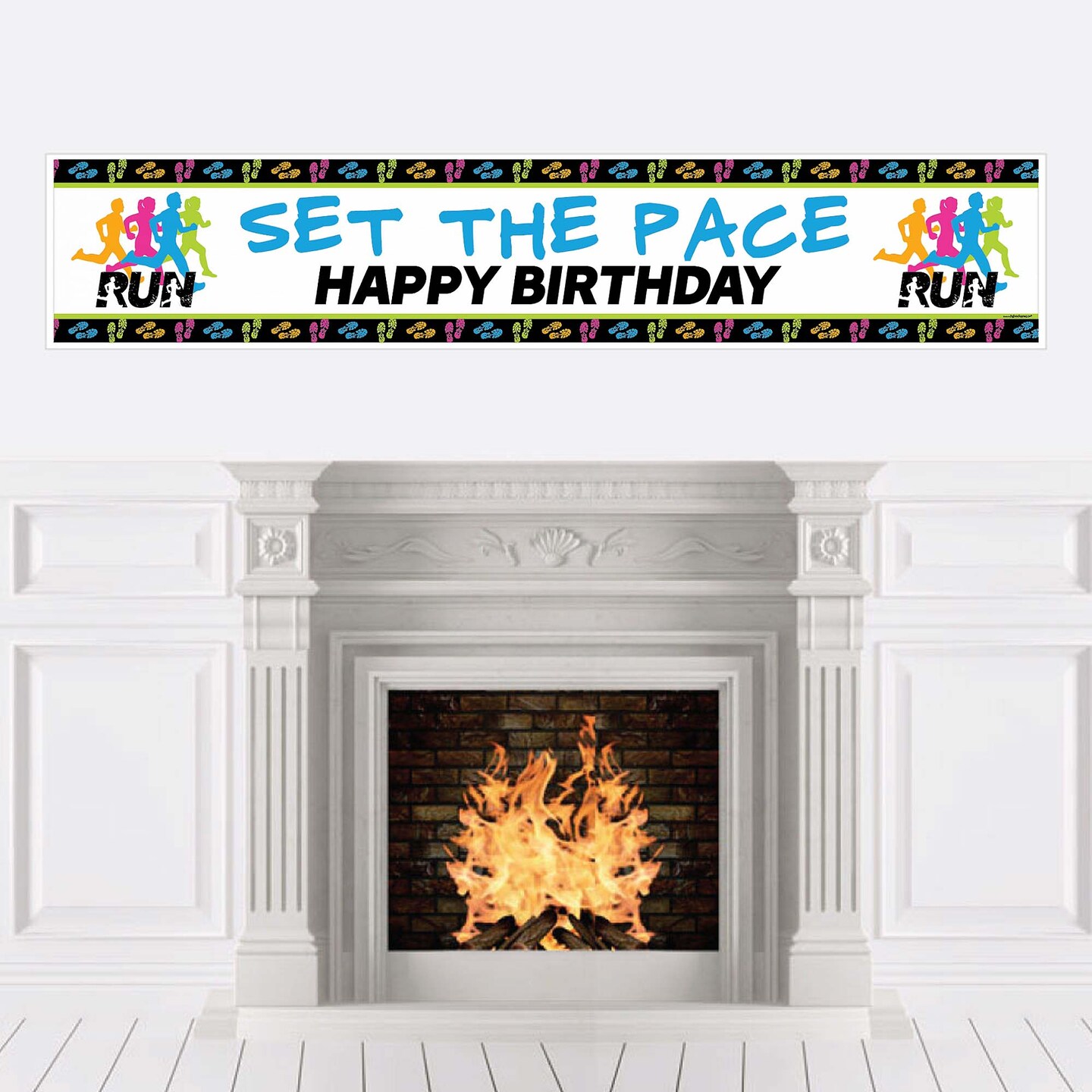 Big Dot of Happiness Set the Pace - Running - Happy Birthday ...