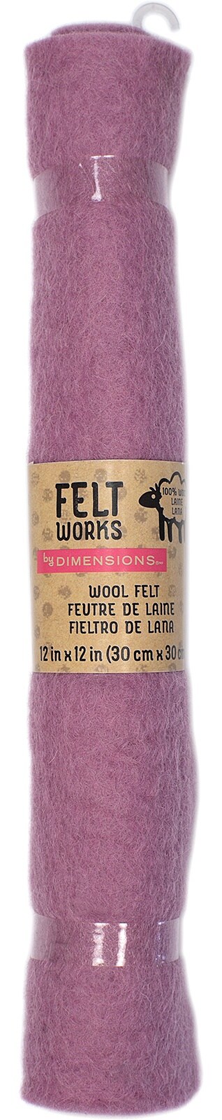 Dimensions Feltworks Felt Roll 12"X12"-Heather | Michaels