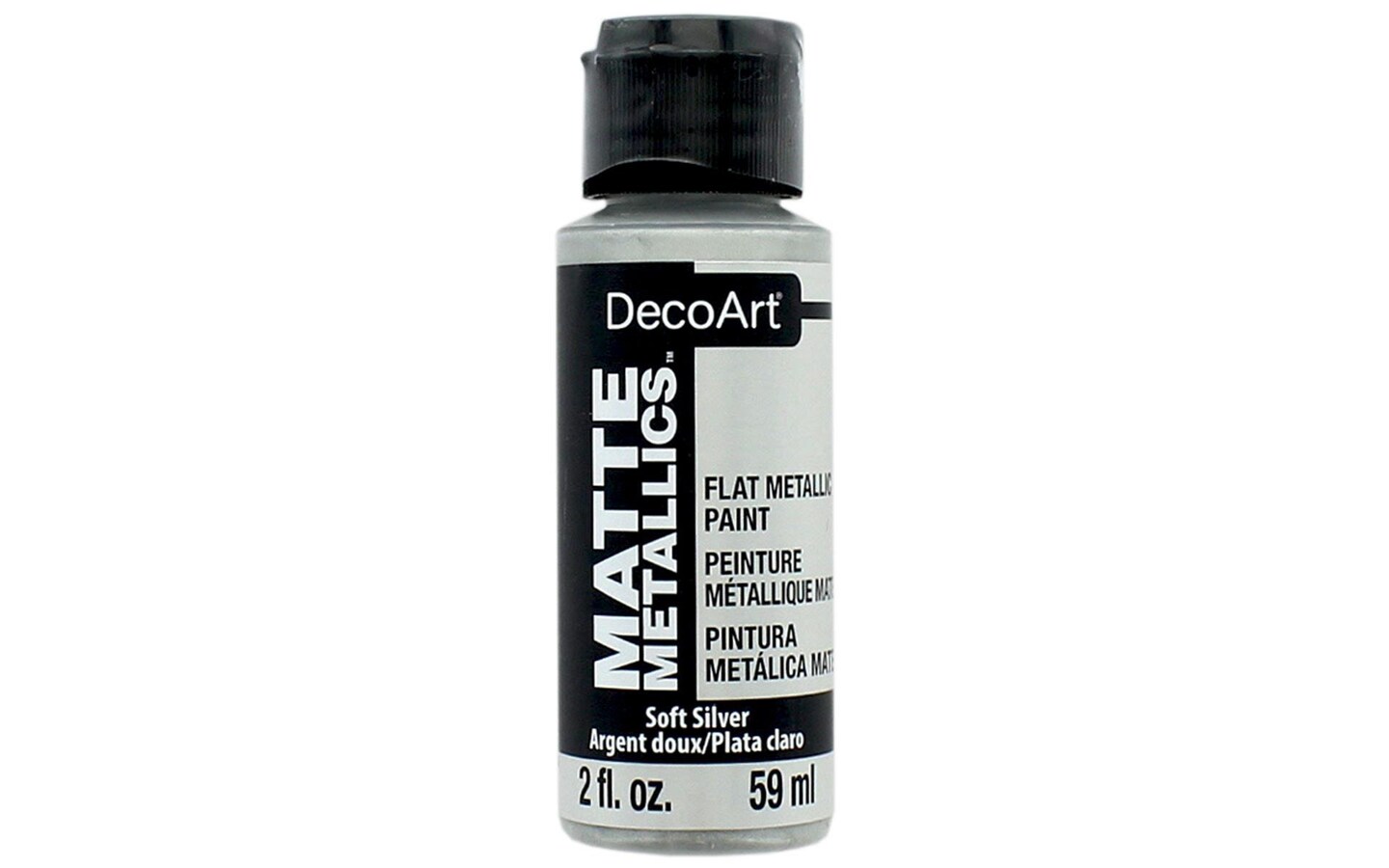 Decoart Americana Matte Metallics 2oz Soft Silver | Michaels