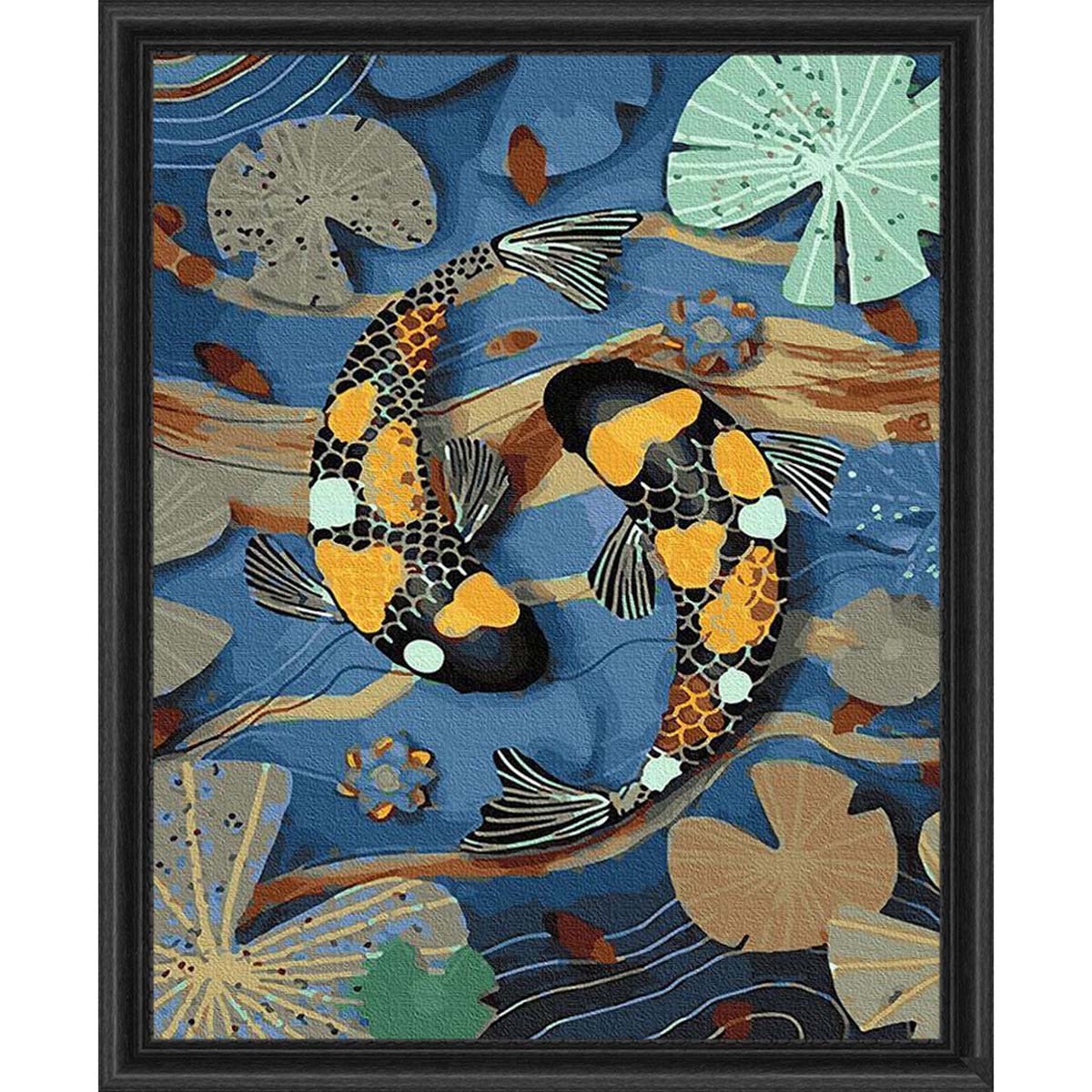 Adbrain Sacred Fish Tai Paint-by-Number Kit | Michaels