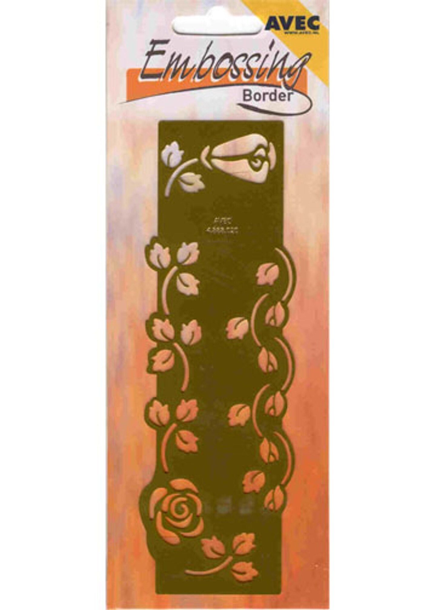 Embossing Border Stencil - Roses | Michaels