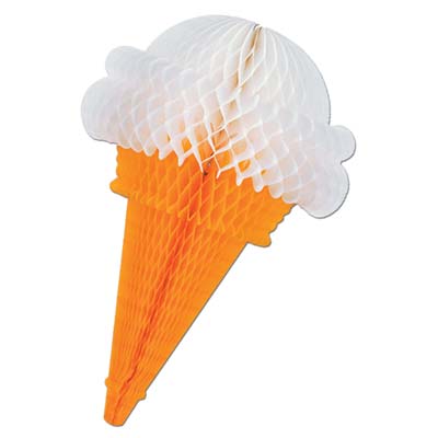 Tissue Ice Cream Cone, Color: Multicolor | Michaels