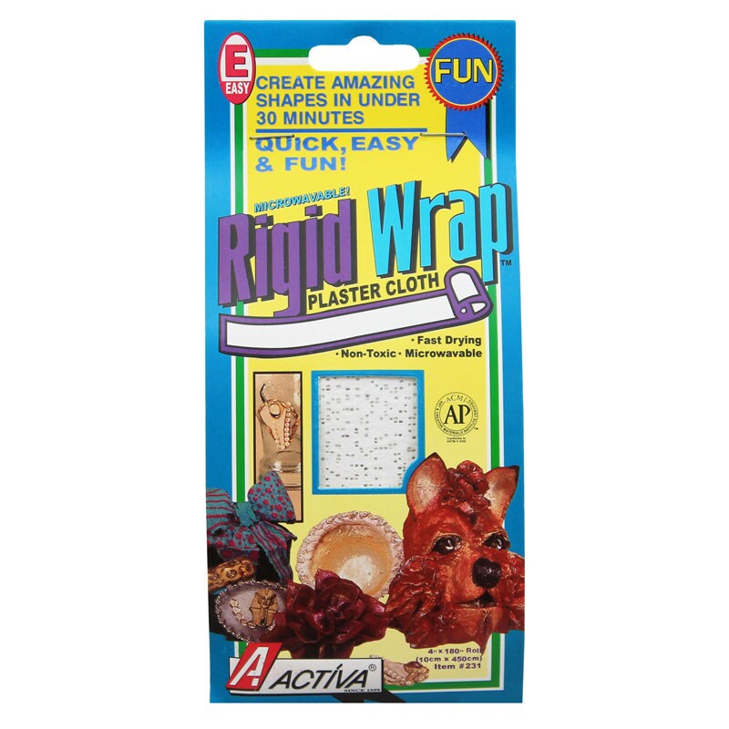 Rigid Wrap® Plaster Cloth, 4"x 180" | Michaels