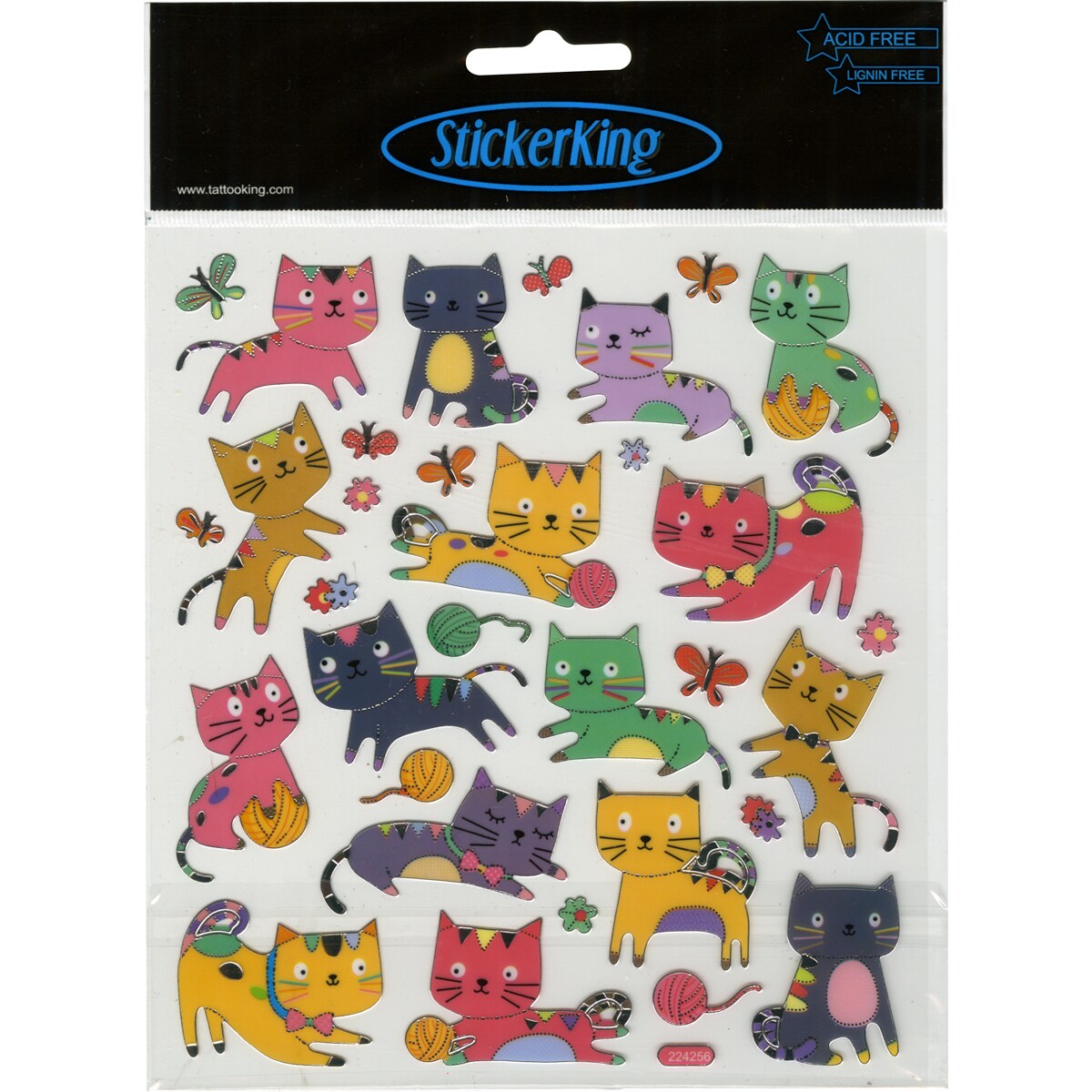 Sticker King Stickers-Kitten With Yarn | Michaels