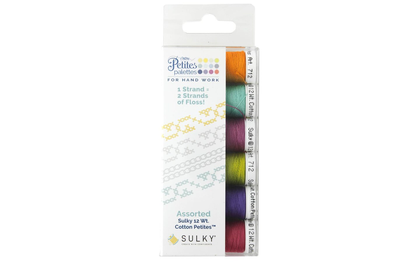 Sulky Cotton Thread 12wt Petites Bright Colors Ast | Michaels
