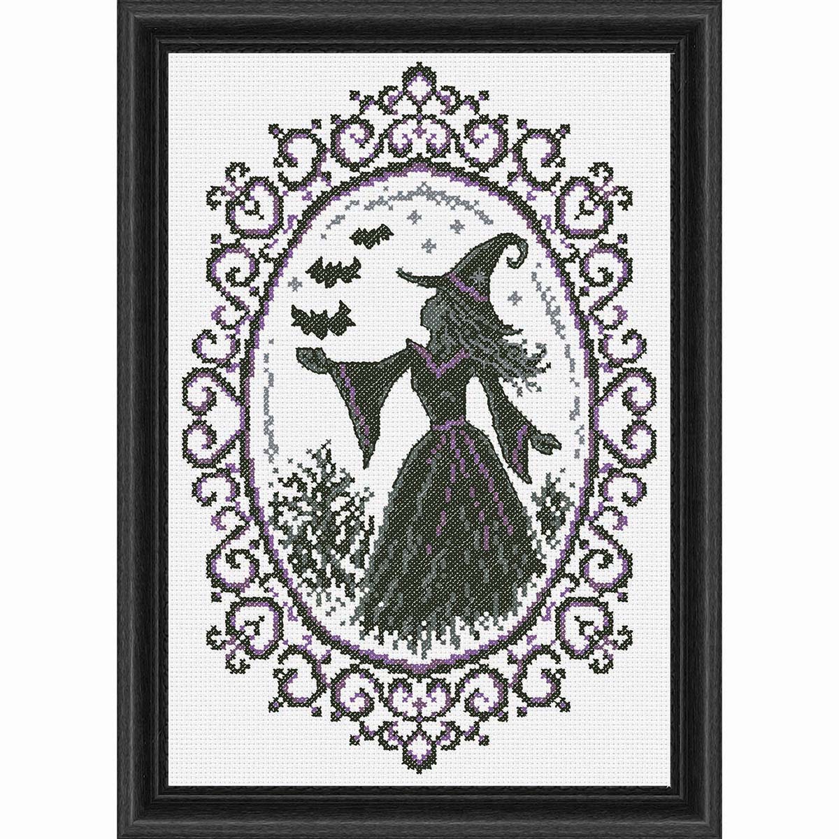 Herrschners Gothic Mirror Counted Cross-Stitch Kit | Michaels
