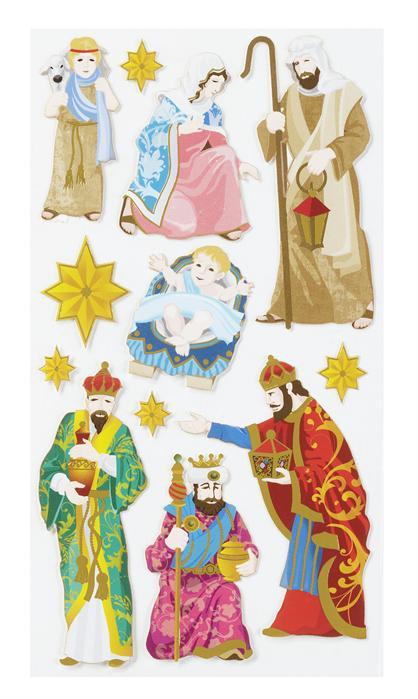 Nativity Foil Stickers | Michaels