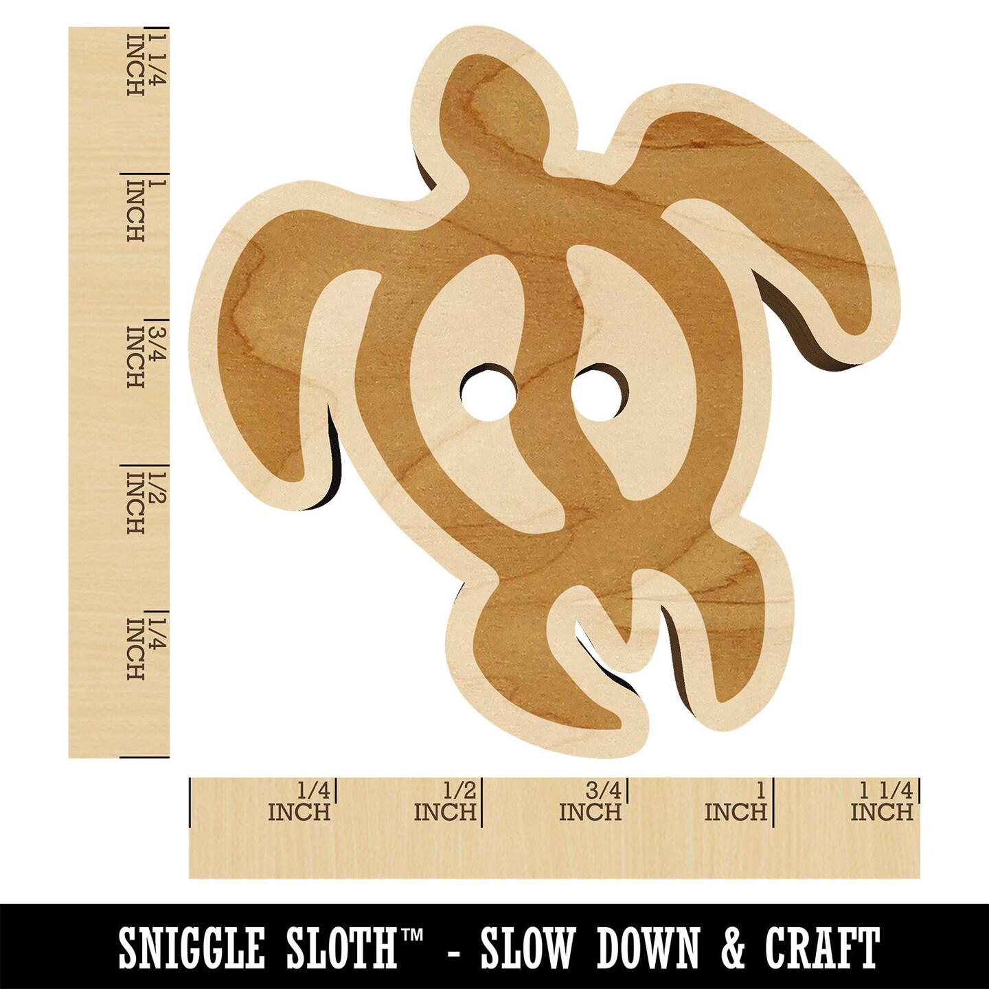 Honu Hawaiian Sea Turtle Wood Buttons for Sewing Knitting Crochet DIY ...
