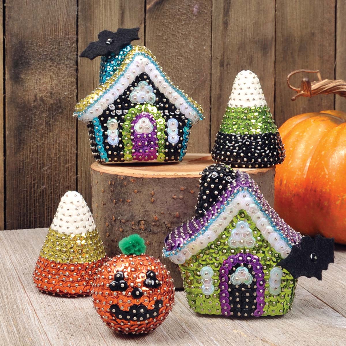 Sunrise Craft & Hobby Haunted Village Sequin Kit | Michaels