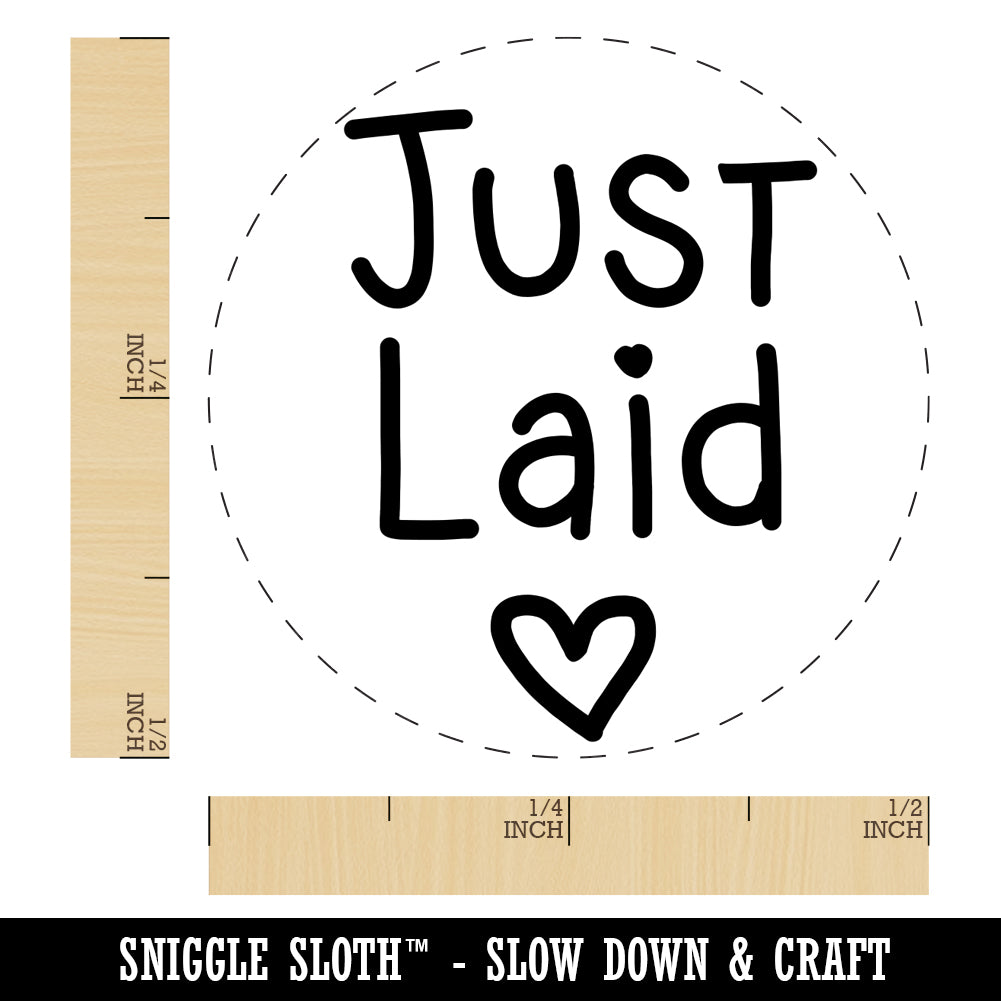 Just Laid Heart Chicken Egg Rubber Stamp | Michaels