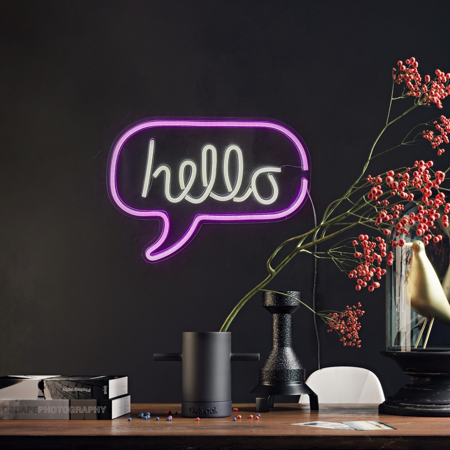 Samaria Hello Neon Sign USB Powered | Michaels