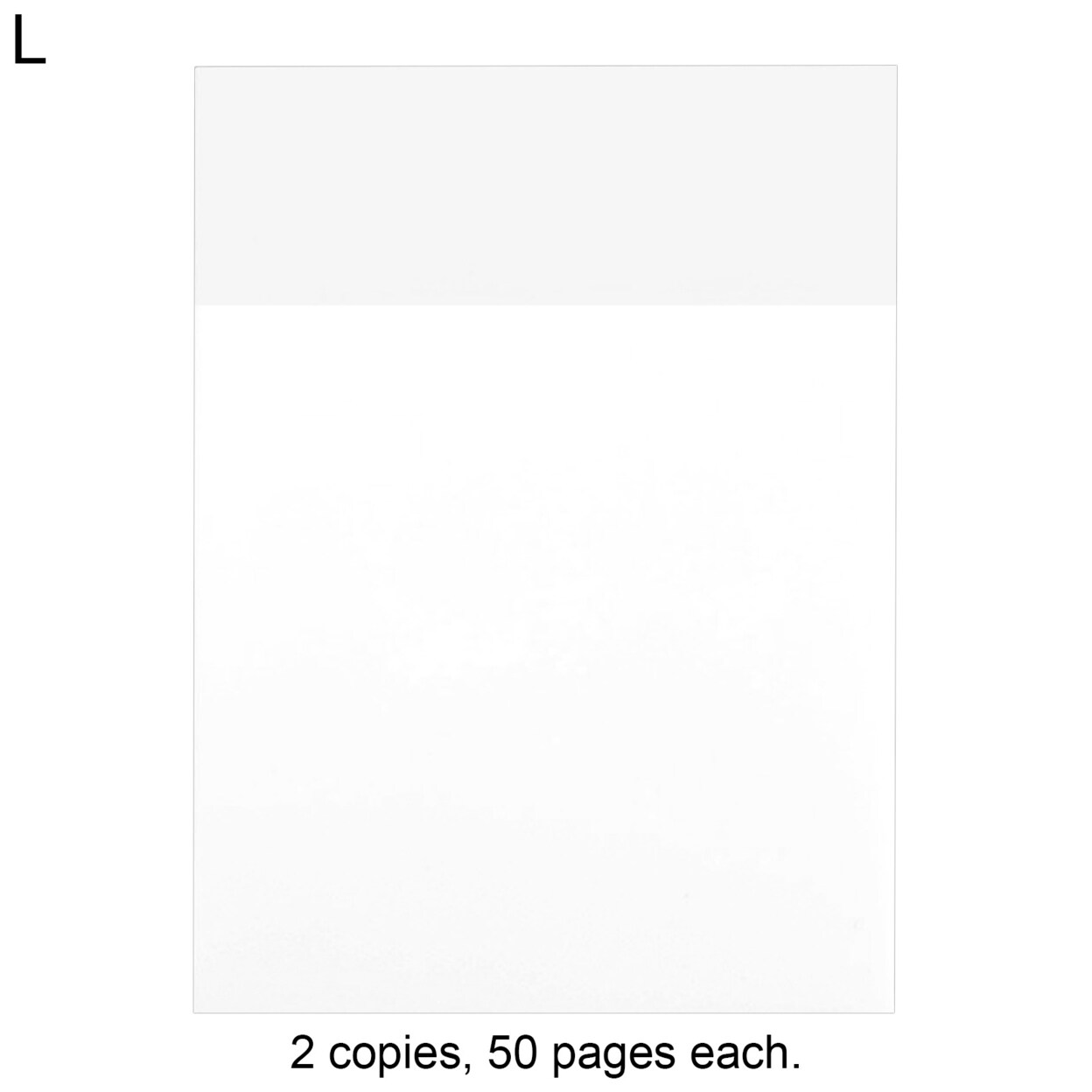 100 Sheets Sticky Notes Clear Waterproof Pet Memo Message Reminder ...