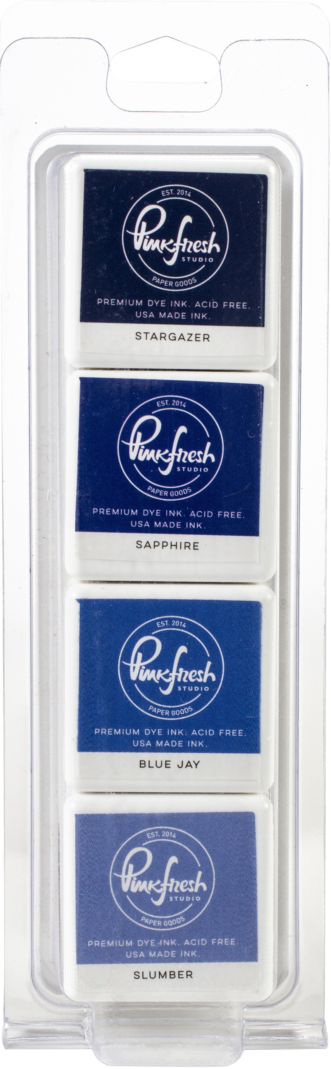 Pinkfresh Studio Premium Dye Cube Ink Pads 4 Colors-Starry Night | Michaels
