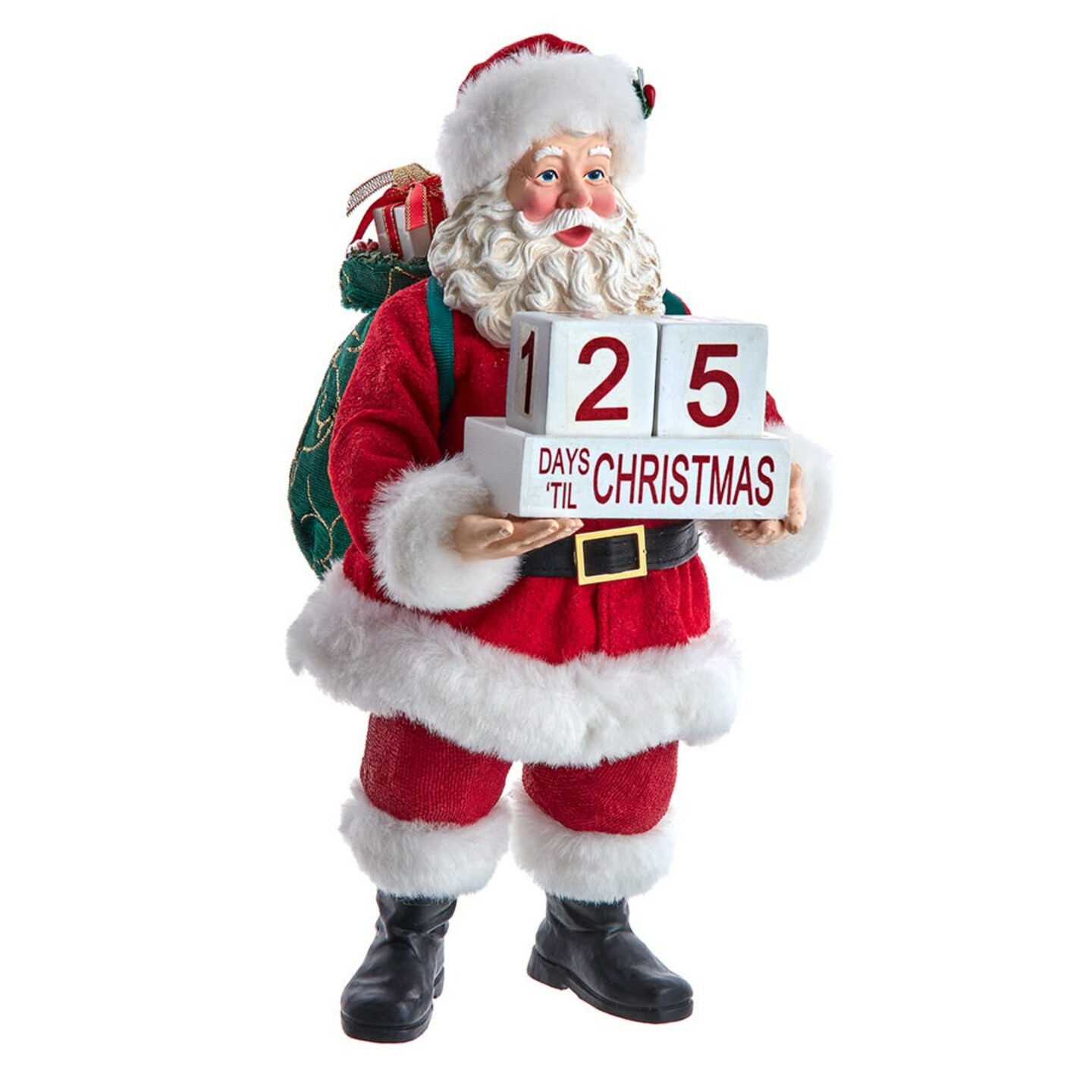 KSA 10.5" Countdown Santa Christmas Tabletop Figurine | Michaels