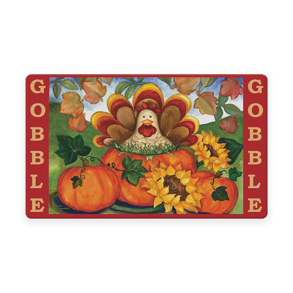 Autumn Turkey Door Mat (18 x 30") | Michaels