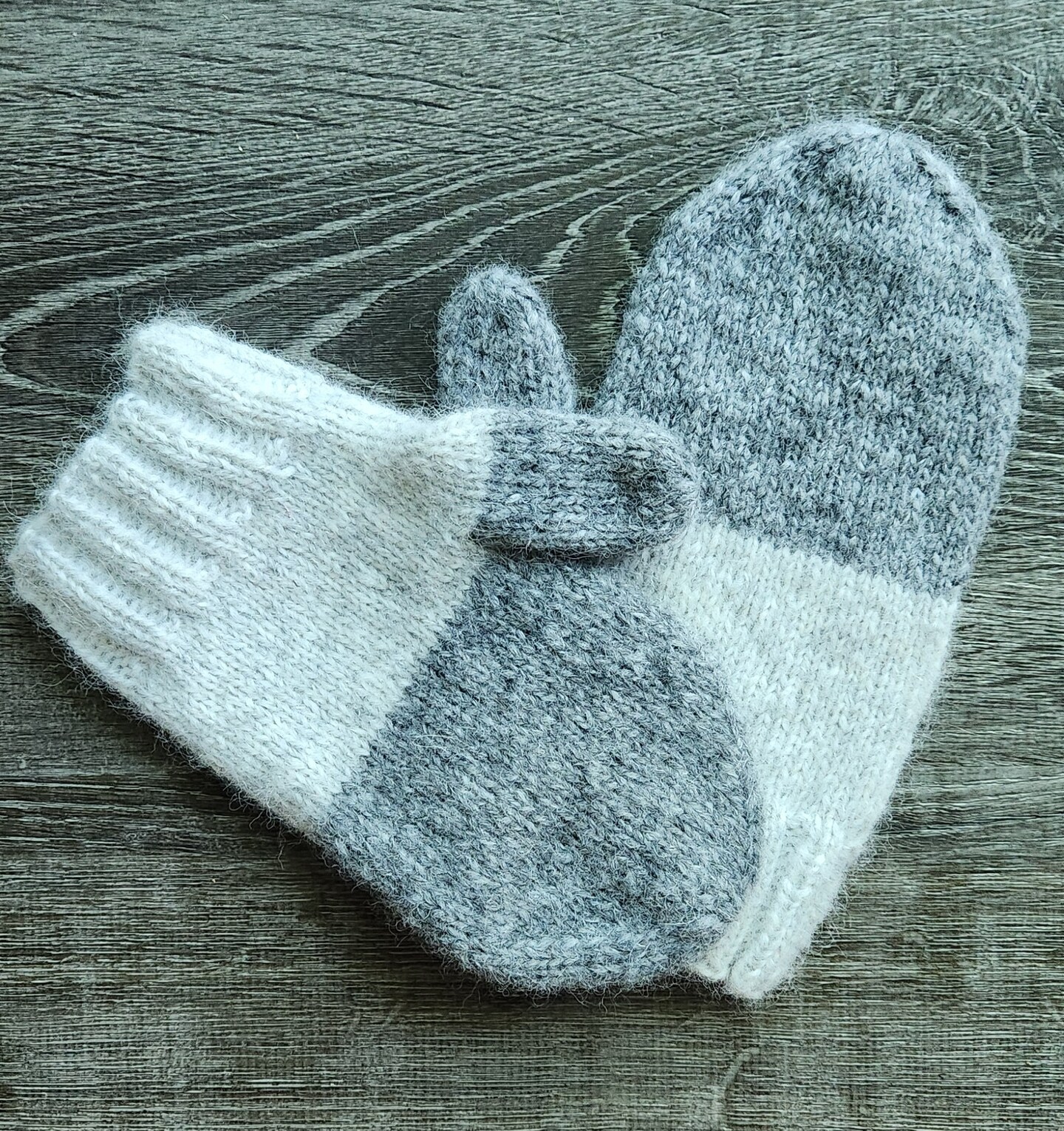 Half and Half Mittens | MakerPlace by Michaels