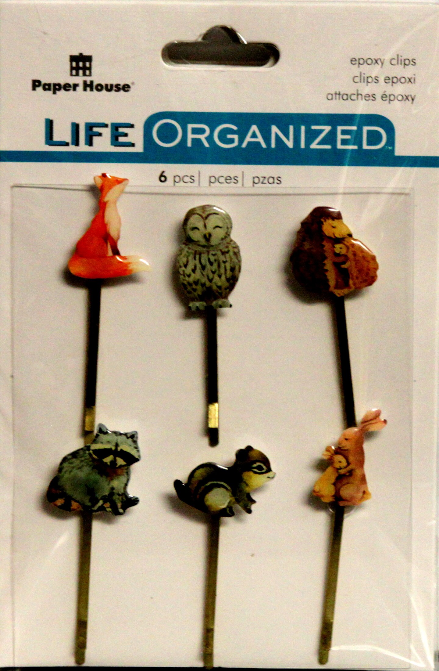 Paper House Life Organized Epoxy Clips | Michaels