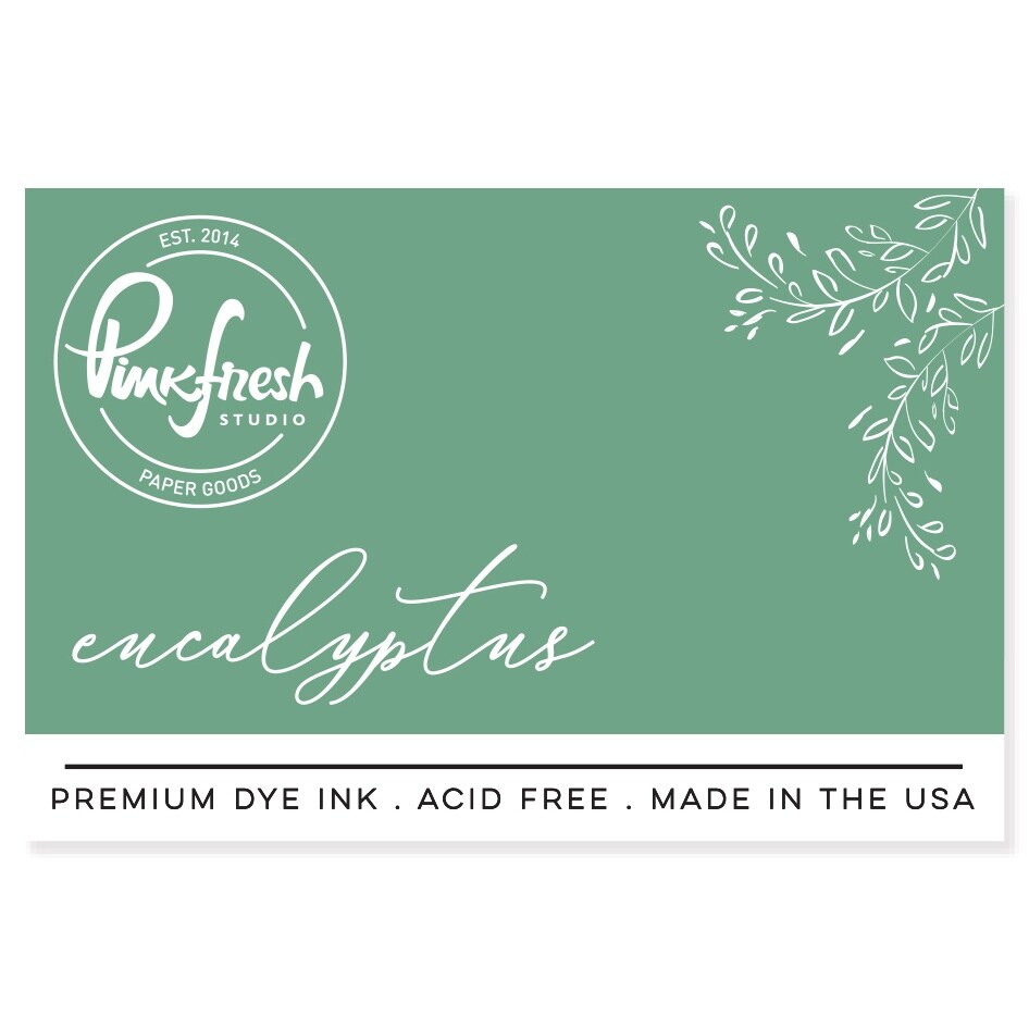 Pinkfresh Studio Premium Dye Ink Pad-Eucalyptus | Michaels