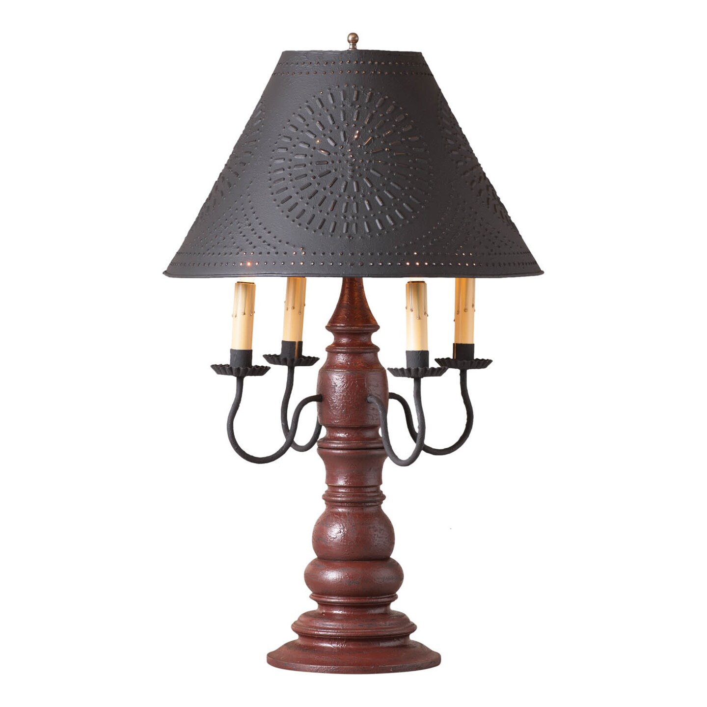 Bradford Lamp in Americana Red with Shade | Michaels
