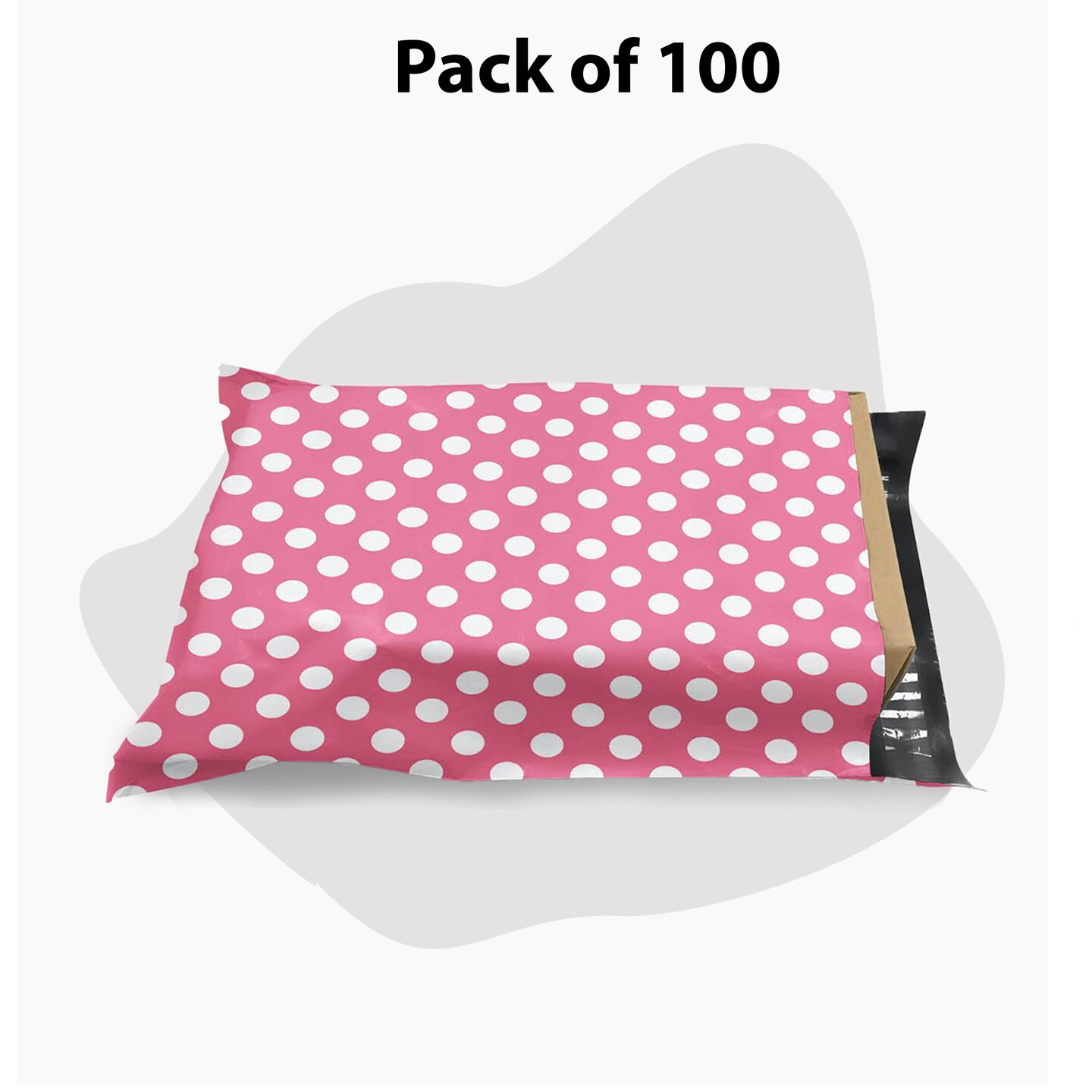Mailer Poly Bags Envelopes | Polka Dot 2 Mil High Quality , 10 x 13 ...