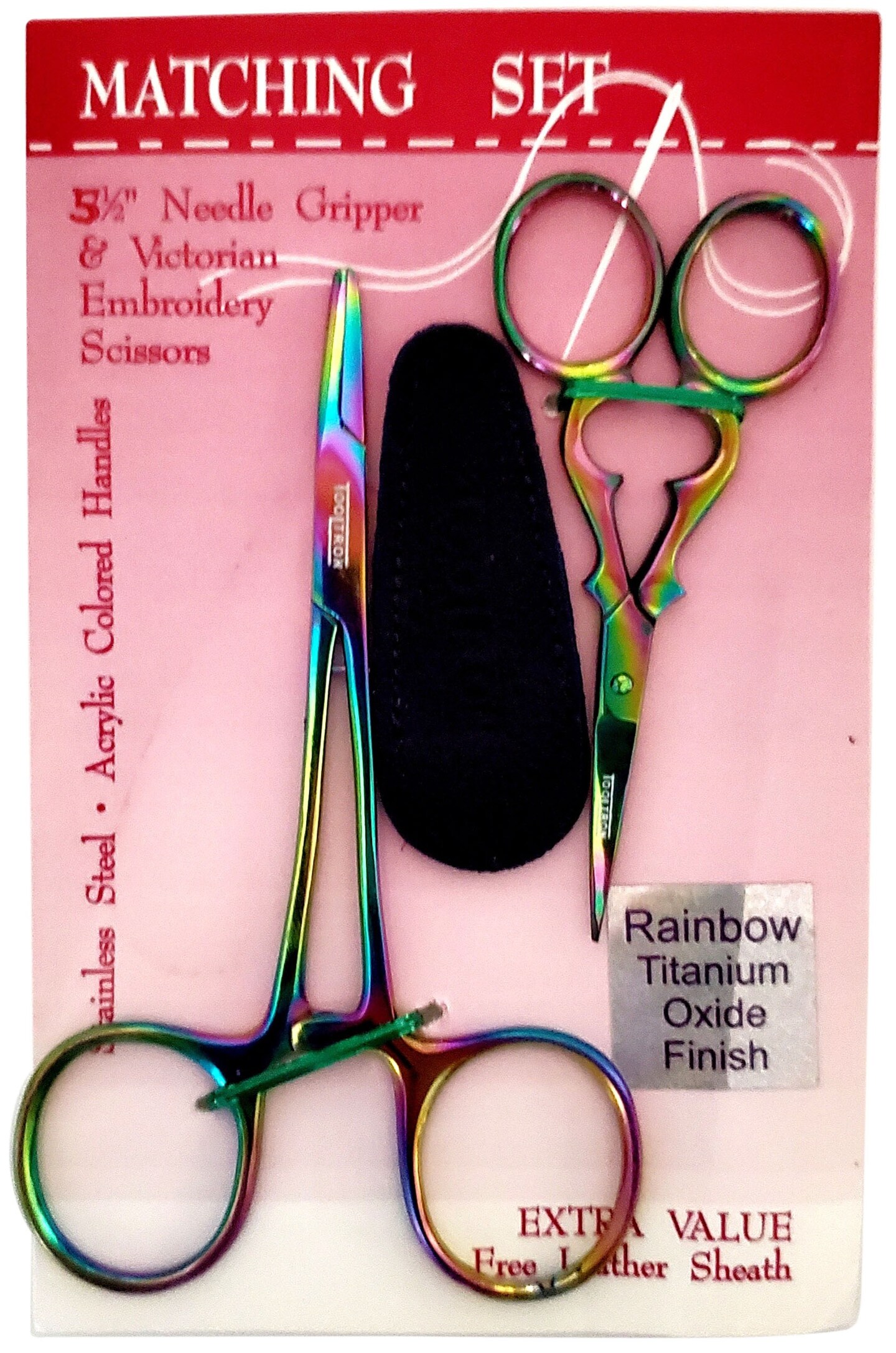 Tool Tron Victorian Scissors & Needle Grabber Forceps-Titanium | Michaels