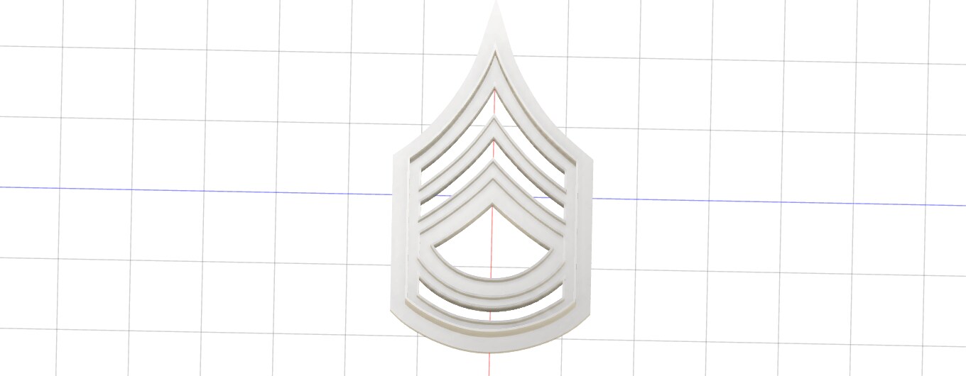 3D Printed Cookie Cutter Inspired by US Army Sergeant First Class ...
