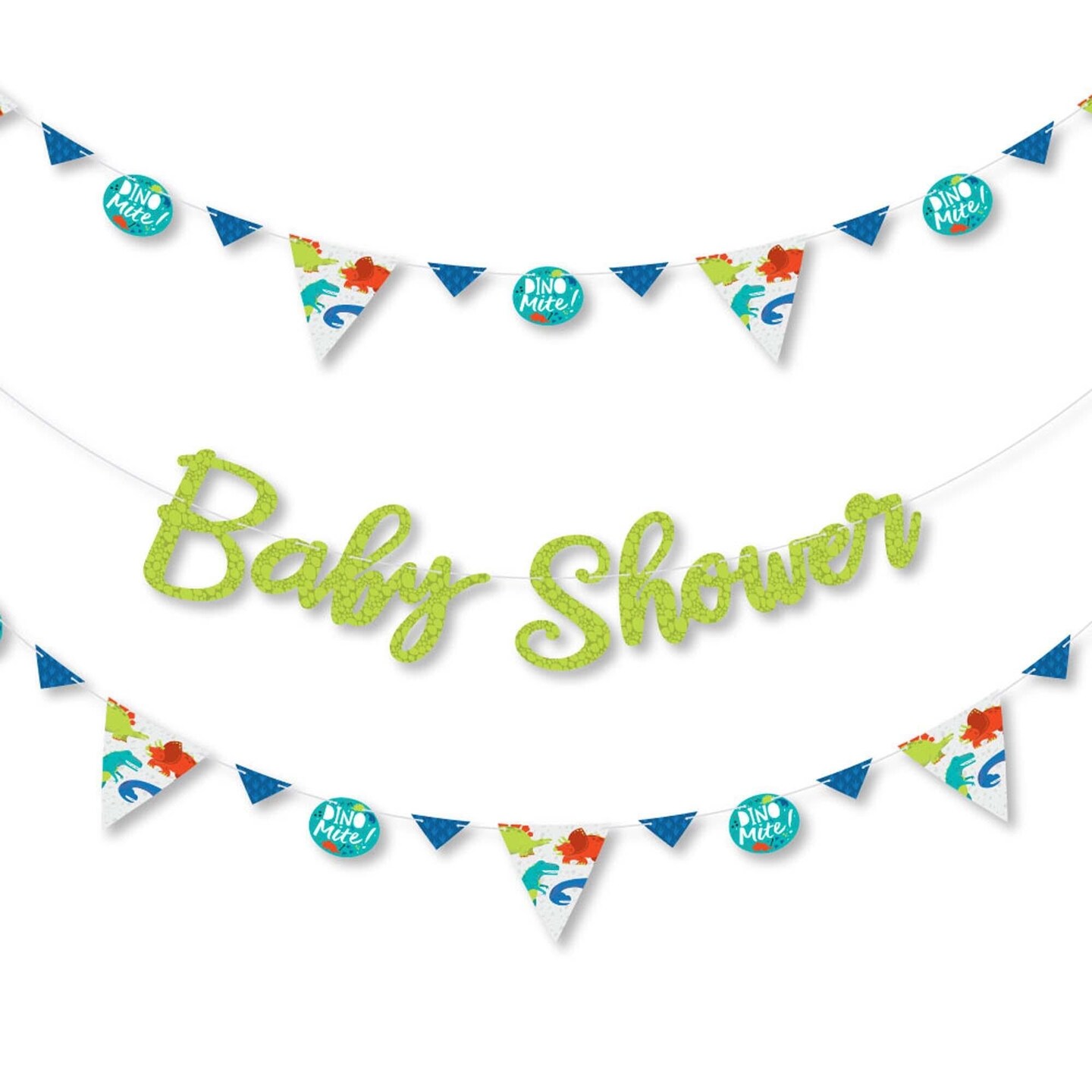 Big Dot of Happiness Roar Dinosaur - Dino Mite T-Rex Baby Shower Letter ... Big Dot of Happiness Roar Dinosaur - Dino Mite T-Rex Baby Shower Letter ...