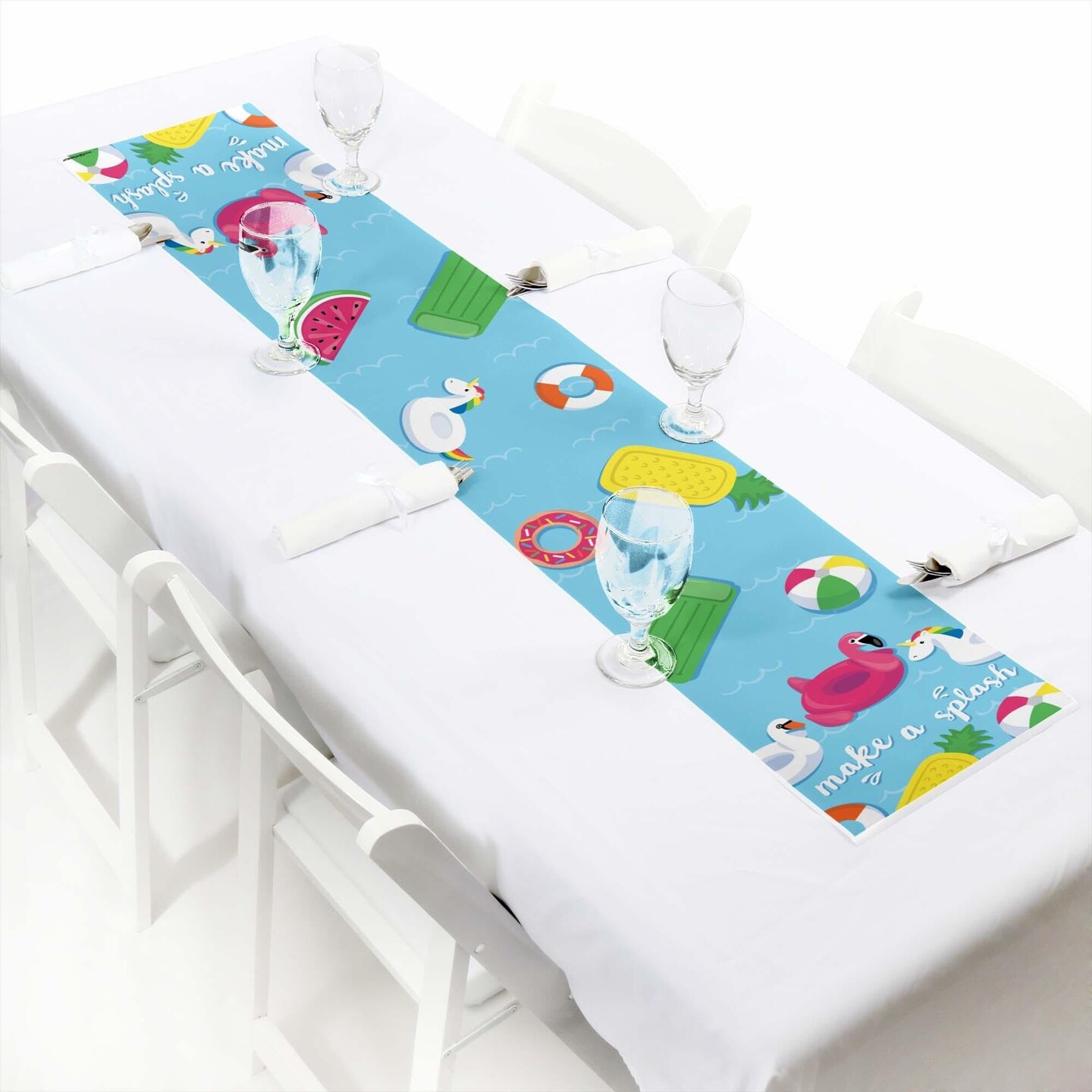 Big Dot of Happiness Make a Splash - Pool Party - Petite Summer ...