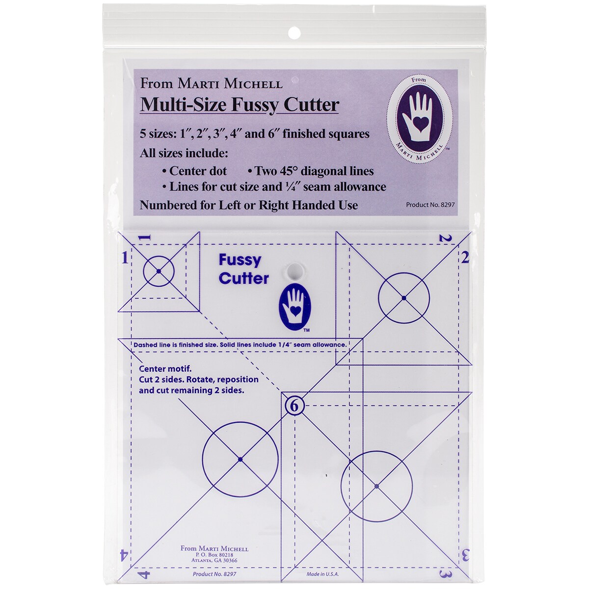 Marti Michell Multisize Fussy Cutter Ruler | Michaels