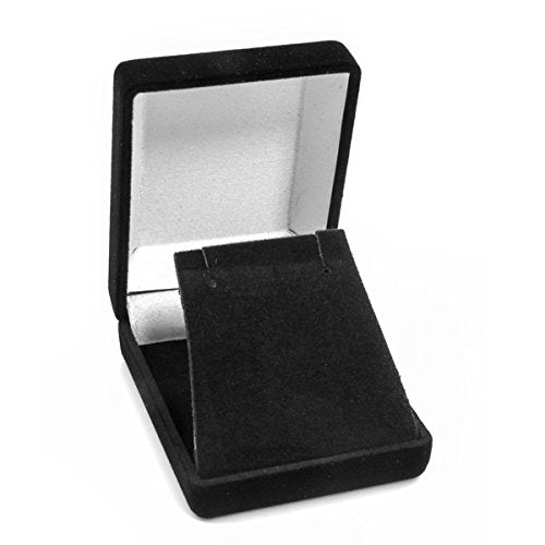 Pendant/Earring Box Black Flocked | Michaels