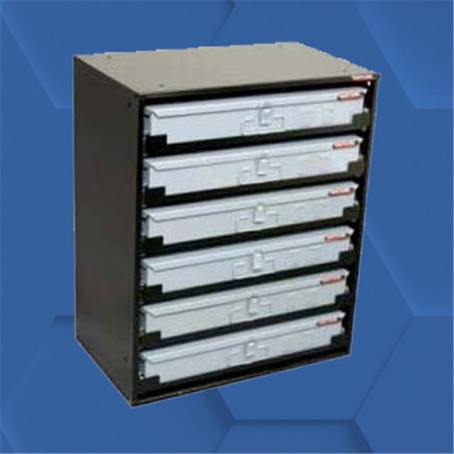 Craftline 6-Drawer Heavy Duty Metal Sliding Rack Cabinet Black | Michaels